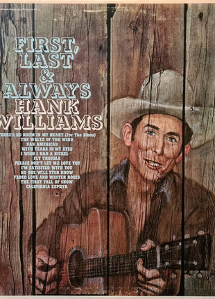 Buy Hank Williams : First, Last & Always (LP, Comp, RE) Online for a ...