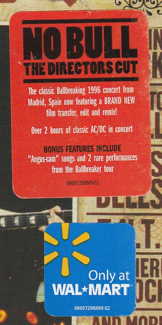 Buy AC/DC : No Bull (The Directors Cut) (DVD-V, Multichannel, NTSC, Dig ...